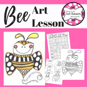 bee art lesson for kids