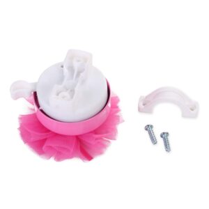 MINI-FACTORY Bike Bell for Girls, Pink Bicycle Handlebar Bell Cute 3D Unicorn/Lollipop/Swan/Mermaid Pattern Bike Safe Cycling Ring Horn (Crown)