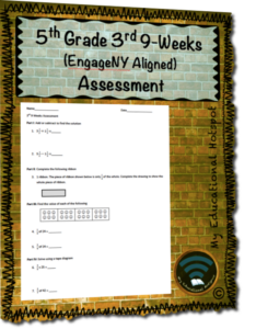 5th grade 3rd 9-weeks (engageny & eureka aligned) assessment