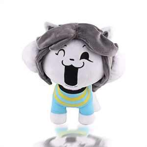 temmie plush stuffed doll cute new creative gifts plush stuffed toy doll hug game role playing cushion pillow,gifts for boys and girls