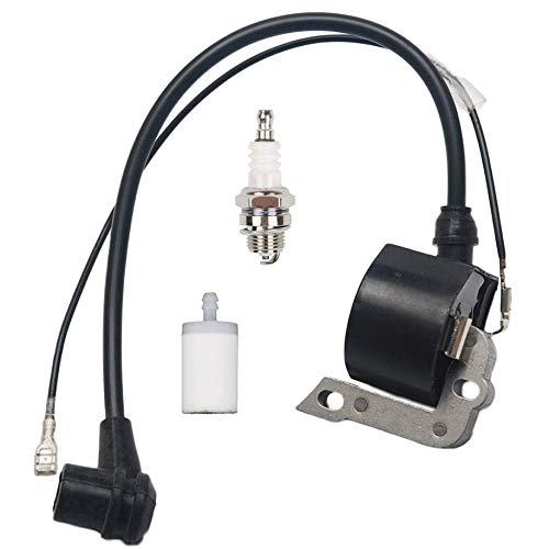 HIFROM Ignition Coil Module with Spark Plug Fuel Filter Compatible with Husqvarna/Partner K650 K700 K850 K950 K1200 K1250