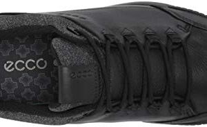 ECCO Men's Street Retro Hydromax Golf Shoe, Black, 10-10.5