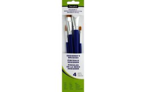 deco art brush decoart dsignr, basecoat set