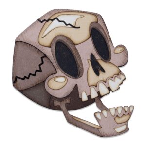 sizzix tim holtz - thinlits die, skelly colorize