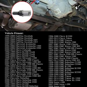 600-101 4WD Front Four Wheel Drive Actuator Fits for Chevy Silverado Avalanche K1500 K2500 K3500 GMC Canyon Yukon Cadillac Escalade Isuzu i-350 1988-2015 Replace# 26060073 8260600730