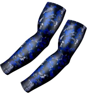 tough outdoors sports compression arm sleeves for men & women - youth, kids basketball shooting sleeves - football, baseball