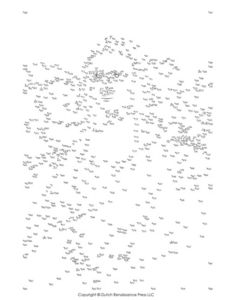 mona lisa extreme dot to dot / connect the dots pdf