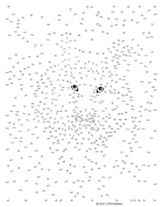 wolf extreme dot-to-dot / connect the dots pdf