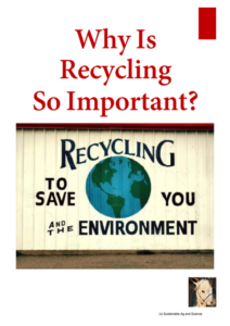 why is recycling so important? - reading guide lesson plan