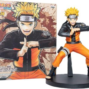 Banpresto Naruto Shippuden Vibration Stars Uzumaki Naruto II Figure, Multiple Colors