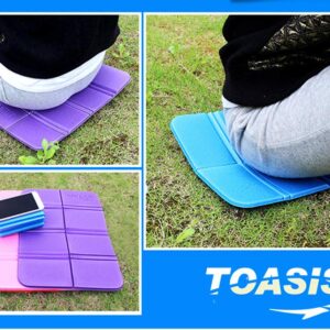 Toasis Water Proof Camping Cushion Foam Seat Pad Foldable Outdoor Sitting Mat (Olive)