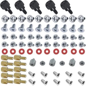 pc computer screws standoffs set kit and m.2 standoff and screw for m.2 drives for computer case ssd motherboard fan power graphics