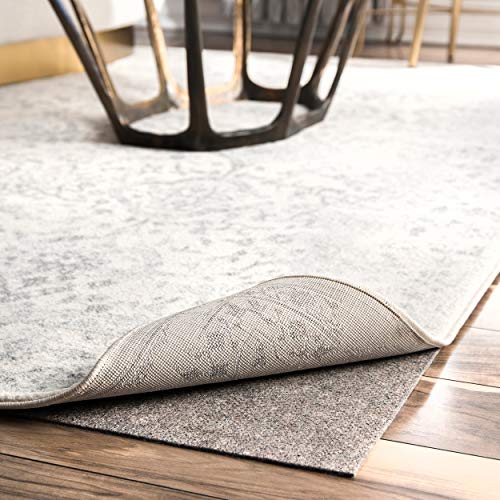 nuLOOM Brody Eco-Friendly Non Skid Rug Pad, 2' x 12', Grey