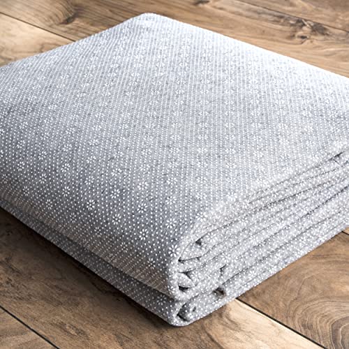 nuLOOM Brody Eco-Friendly Non Skid Rug Pad, 2' x 12', Grey