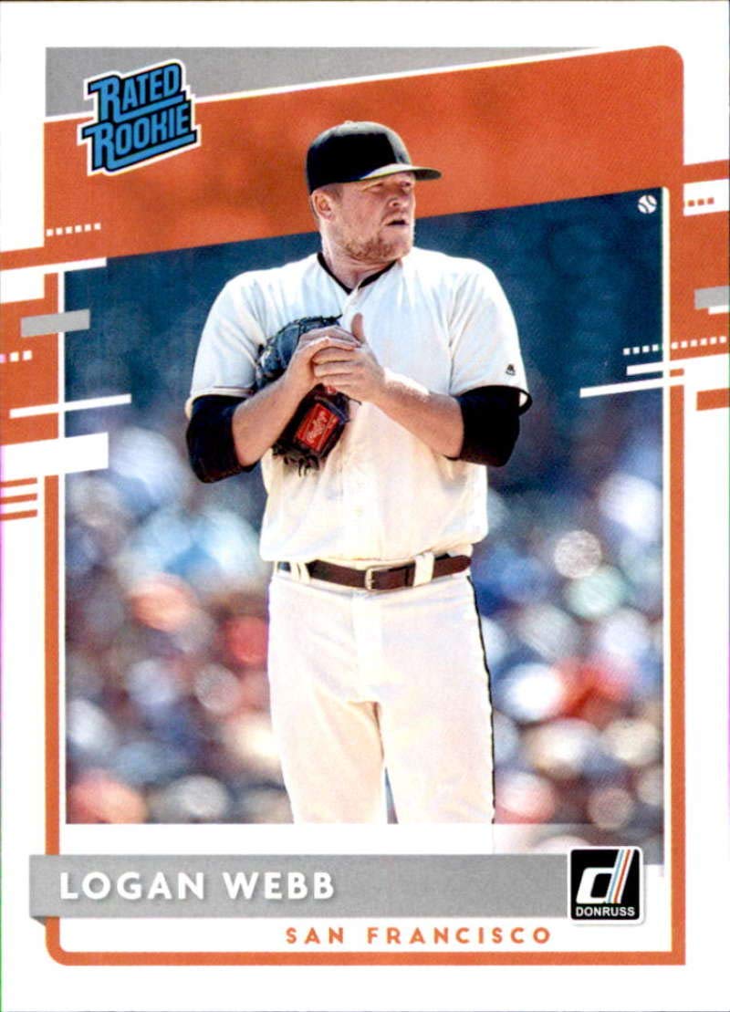 2020 Donruss #50 Logan Webb San Francisco Giants Rookie Baseball Card