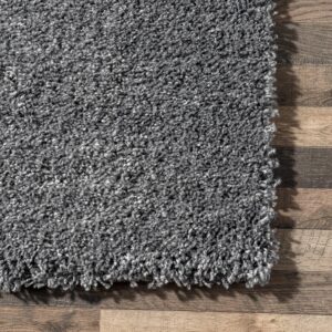 nuLOOM Marleen Contemporary Shag Accent Rug, 2x3, Grey