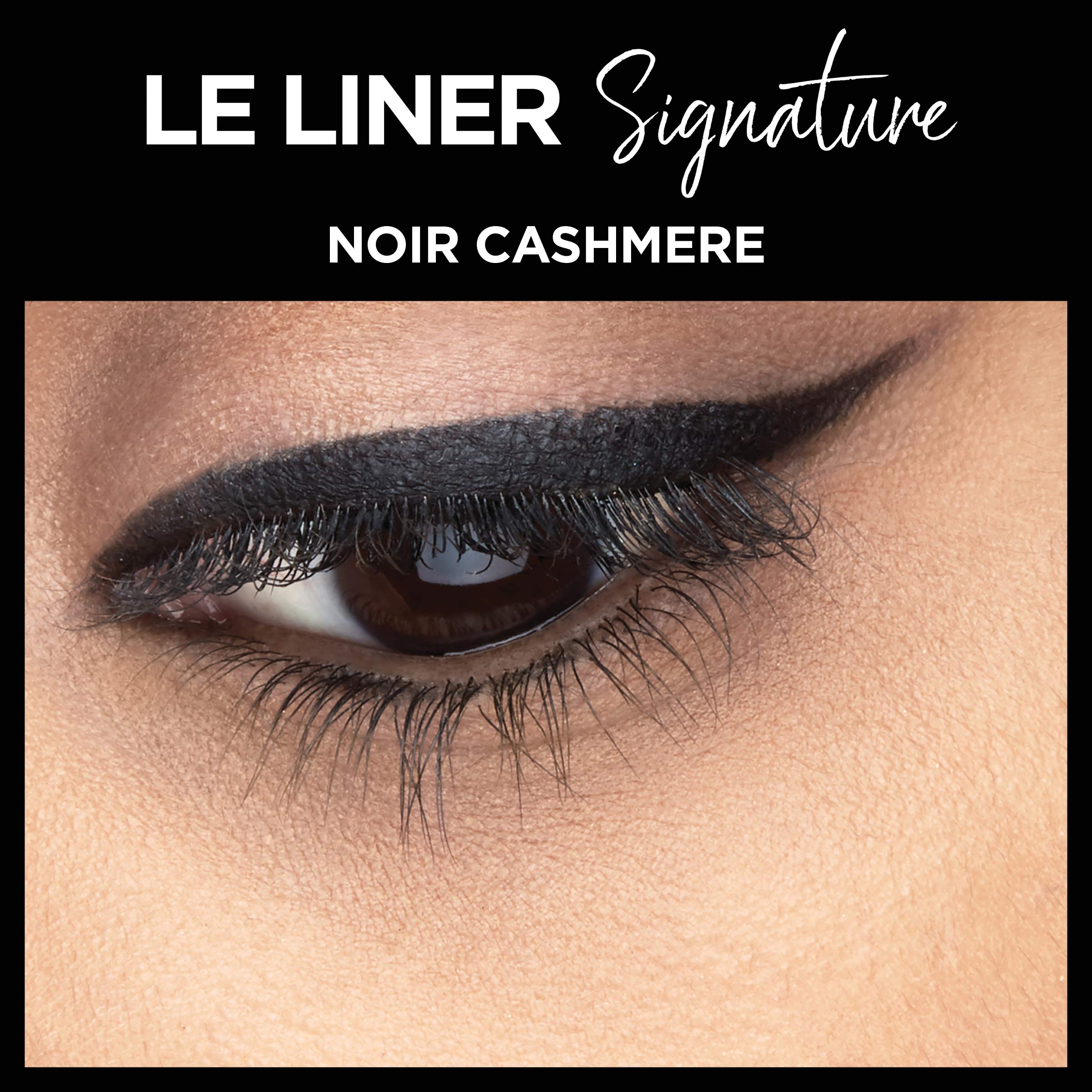 L’Oréal Paris Makeup Le Liner Signature Mechanical Eyeliner,Easy-Glide,Smudge Resistant,Bold Color,Long Lasting,Waterproof Eyeliner,Noir Cashmere,0.011 oz.,1 count