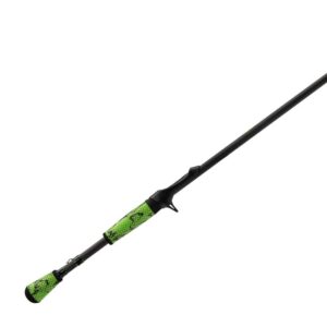 lew's mach 2 rod series 7'6"-1 heavy flipping casting rod, multicolor (m2fs)