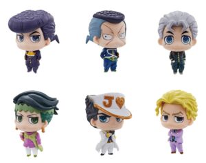 gashapon jojo's bizarre adventure diamond is unbreakable capsule figure collection 02 set