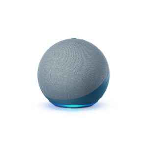 echo (4th gen) | with premium sound, smart home hub, and alexa | twilight blue