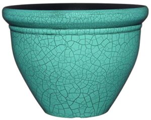 classic home and garden 7" snap-crackle-pot - teal