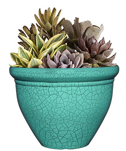 Classic Home and Garden 7" Snap-Crackle-Pot - Teal