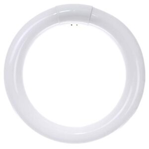 sunlite 41316 fc8t9/cw 8-inch t9 round fluorescent circline lamp, 22 watts, 1250 lumens, 4100k cool white, g10q 4-pin base, 1 pack