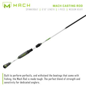 Lew's Mach 6'10"-1 Medium/Heavy IM7 Spinnerbait Casting Rod