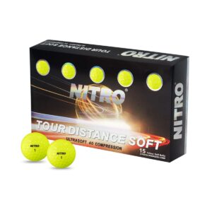 nitro tour distance soft 15 pack - yellow