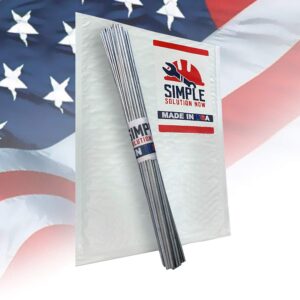 simple welding rods usa made - from simple solution now - aluminum brazing/welding rods - make your repair stronger than the parent metal every time - 10 rods