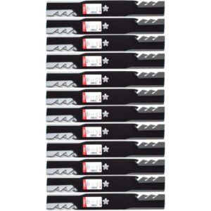 12pk oregon 95-605 gator g3 blades for 54" husqvarna yth24v54