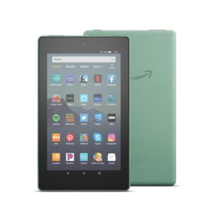 fire 7 tablet (7" display, 32 gb) - sage + kindle unlimited (with auto-renewal)