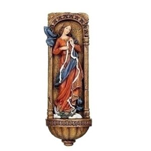 roman joseph's studio mary undoer on knots water front 11.75 inch multicolor