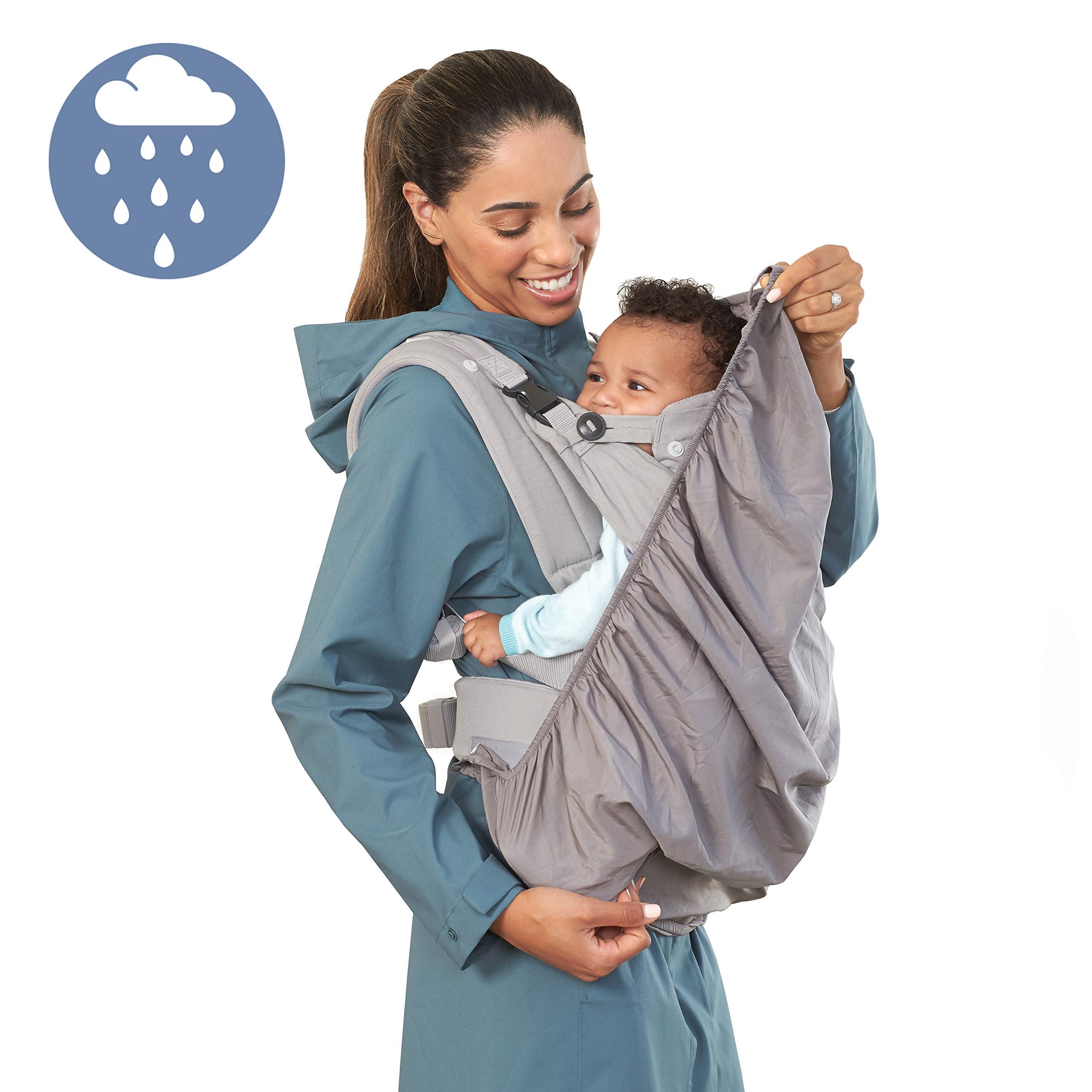 Infantino in Season - Ergonomic, 5 Layer Carrier with face-in and face-Out, Front and Back Carry for Newborns and Toddlers 8-40 lbs, Unisex