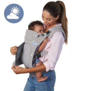 Infantino in Season - Ergonomic, 5 Layer Carrier with face-in and face-Out, Front and Back Carry for Newborns and Toddlers 8-40 lbs, Unisex