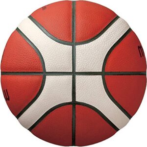 Molten BG-Series Leather Basketball, FIBA Approved - BG5000, Size 6, 2-Tone (B6G5000)