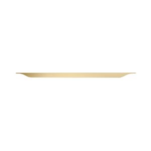 Richelieu Hardware 7987448165 17-5/8 in (448 mm) Center, Contemporary Cabinet Pull, Brushed Gold