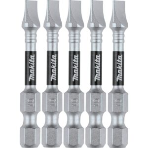 makita e-01030 impact xps™ #10 slotted 2" power bit, 5/pk