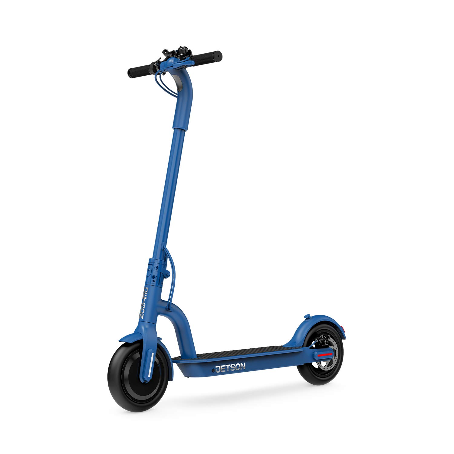 Jetson Eris Adult Electric Scooter - Includes Easy Folding Mechanism, LCD Display, Integrated Phone Holder, Reach Speeds up to 14 MPH, Range of up to 12 Miles, Ages 12+, Blue, JERIS-BLU