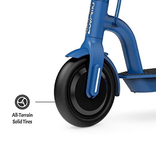 Jetson Eris Adult Electric Scooter - Includes Easy Folding Mechanism, LCD Display, Integrated Phone Holder, Reach Speeds up to 14 MPH, Range of up to 12 Miles, Ages 12+, Blue, JERIS-BLU