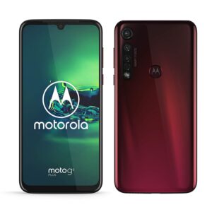 Motorola MOTO G8 Plus 64GB GSM Unlocked Android Smartphone w/ 6.3" LTPS IPS LCD Display - Crystal Pink (Renewed)