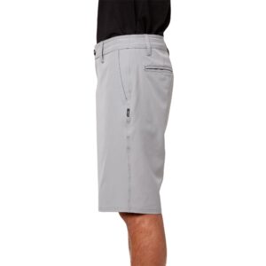 Mens Reserve Solid Hybrid Shorts, Light Grey, 38