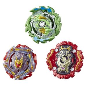 beyblade burst rise hypersphere battle heroes 3-pack - ace dragon d5, rudr r5, viper hydrax h5 battling game tops, toys ages 8 and up (amazon exclusive)