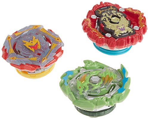 BEYBLADE Burst Rise Hypersphere Battle Heroes 3-Pack - Ace Dragon D5, Rudr R5, Viper Hydrax H5 Battling Game Tops, Toys Ages 8 and Up (Amazon Exclusive)