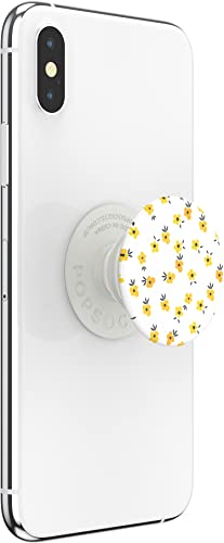 ​​​​PopSockets Phone Grip with Expanding Kickstand, Floral PopGrip - Black Eyed Suzies