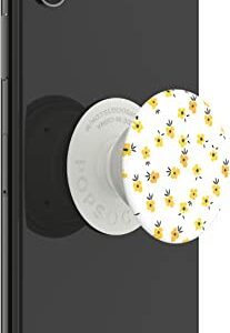 ​​​​PopSockets Phone Grip with Expanding Kickstand, Floral PopGrip - Black Eyed Suzies