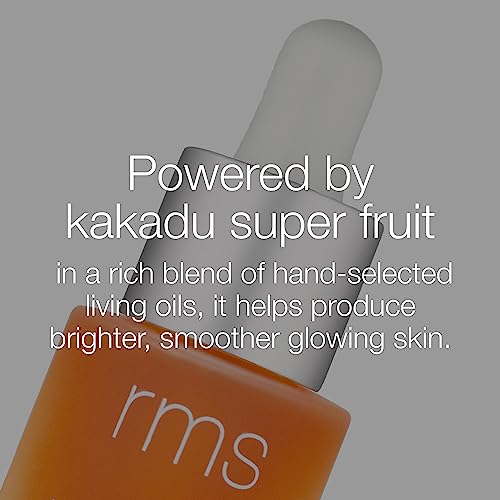 RMS Beauty Kakadu Evening Beauty Elixir - Vitamin C Hydrating Serum, Skin Care Face Oil Serum with Jojoba Oil, Vitamin C Serum