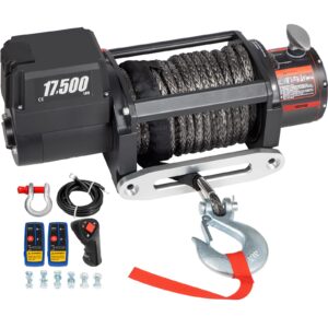 VEVOR 17500Ibs Truck Winch, Black