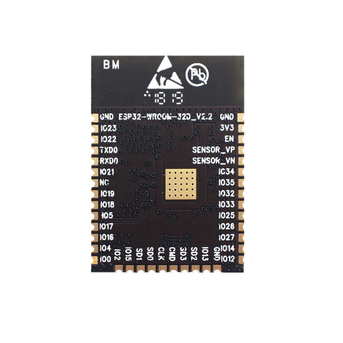 ESP-WROOM-32D ESP32 2.4GHz Dual-Mode Bluetooth and WiFi Low Power Module X 5 PCS (ESP32-WROOM-32D)