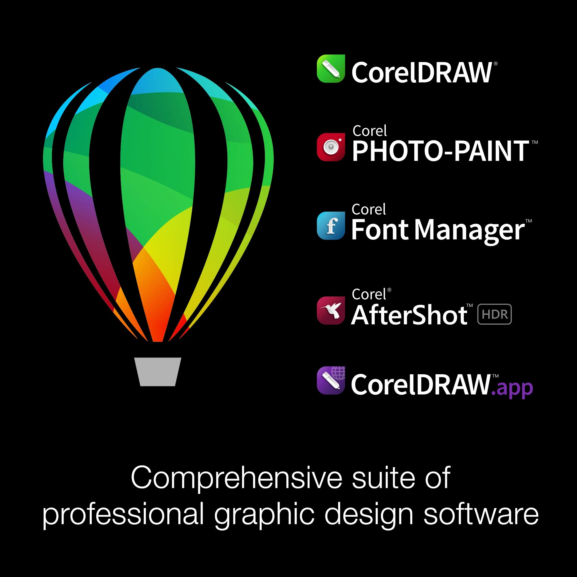 [Old Version] CorelDRAW Graphics Suite 2020 | Graphic Design, Photo, and Vector Illustration Software [Mac Key Card]